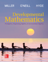 Miller, Developmental Mathematics: Prealgebra, Beginning Algebra ...