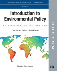 Rosenbaum Walter A., CUSTOM: University of Massachusetts Amherst ...