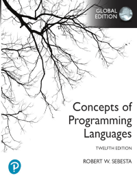 Sebesta, Concepts of Programming Languages, Global Edition, 12e - Perusall
